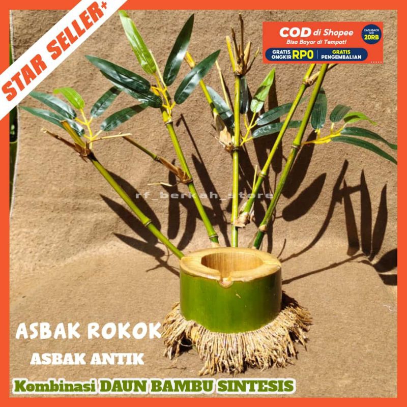 Jual Asbak Rokok Antik Asbak Unik Miniatur Asbak Miniatur Bambu ...