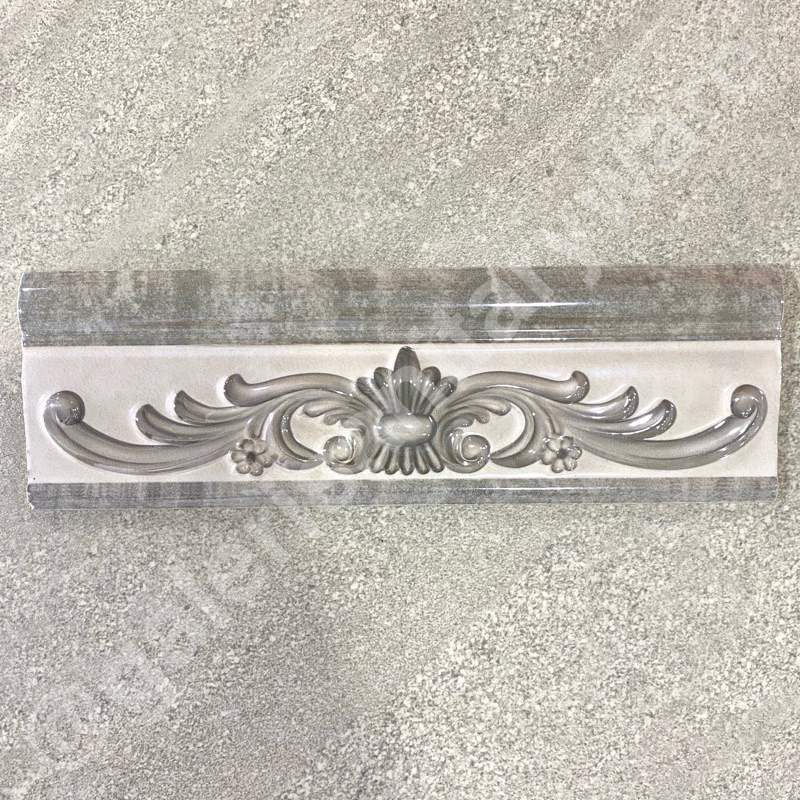 Jual List Keramik Dinding Elegant Royal Colosseum Timbul 8x25cm Import ...