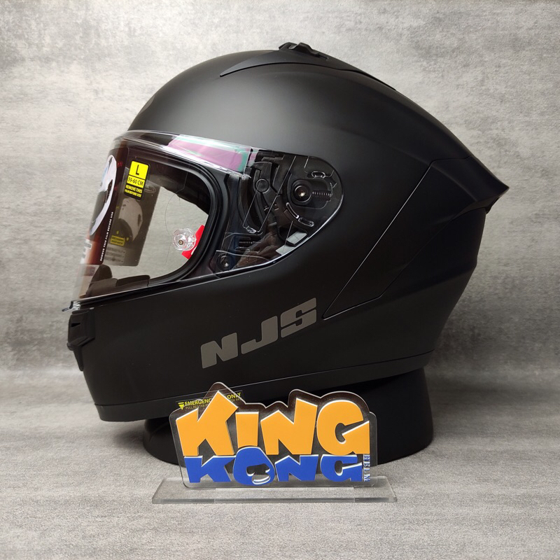 Jual Helm Full Face NJS ZX-1R Solid | Shopee Indonesia