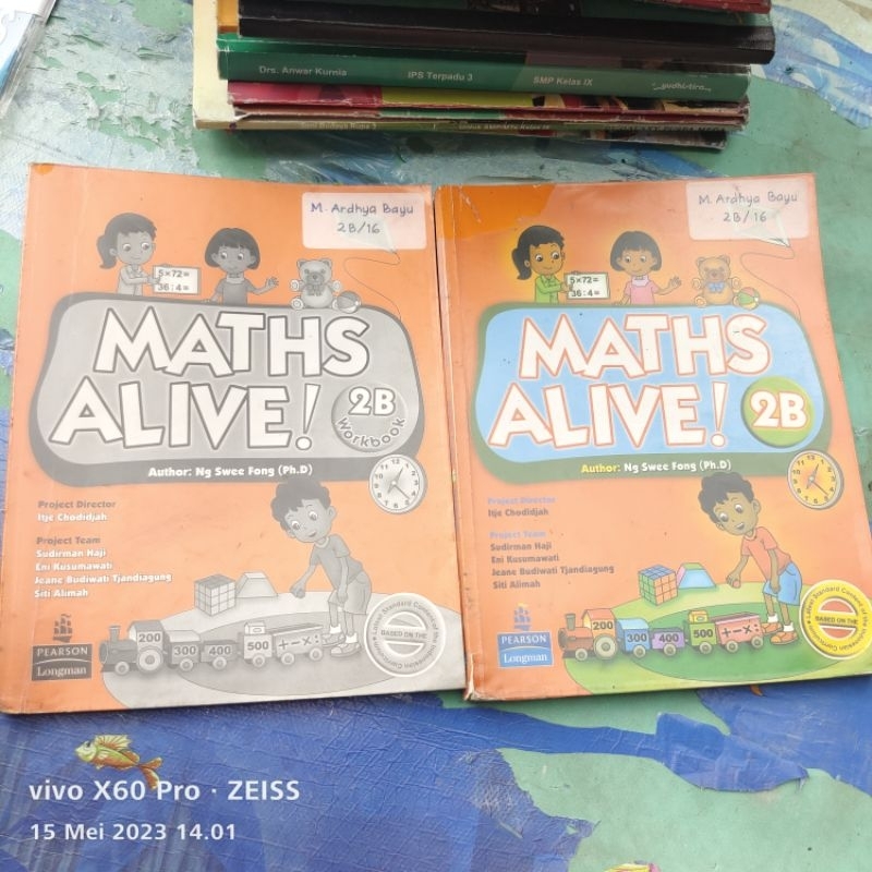 Jual MATHS ALIVE 2B TEXTBOOK & WORKBOOK 2B | Shopee Indonesia