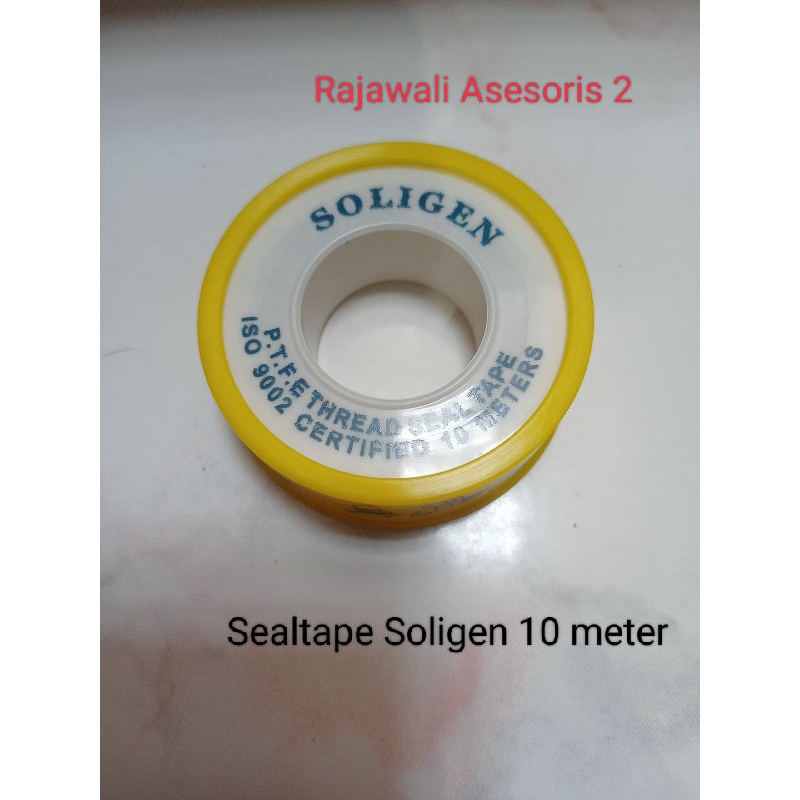 Jual Seal Tape / Siltip Tebal Isolasi Kran Sealtape Full 10 Meter ...