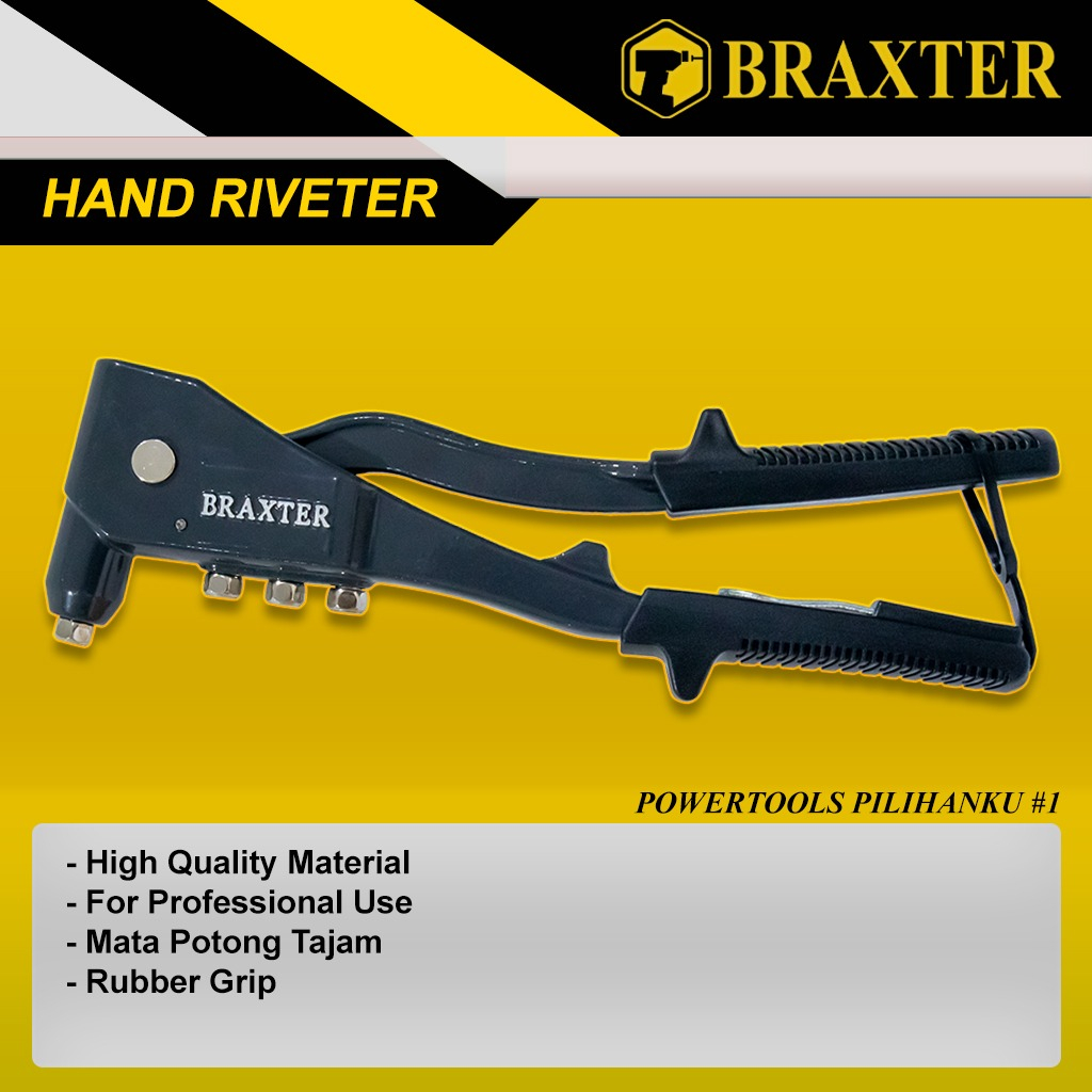 Jual Hand Riveter / Tang Rivet Hand / Stang Ripet Braxter | Shopee ...