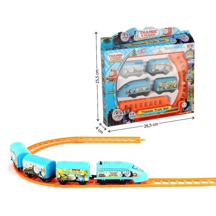 Jual T0127 DINASTY TOYS MAINAN ANAK KERETA API 4 GERBONG MAINAN KERETA ...