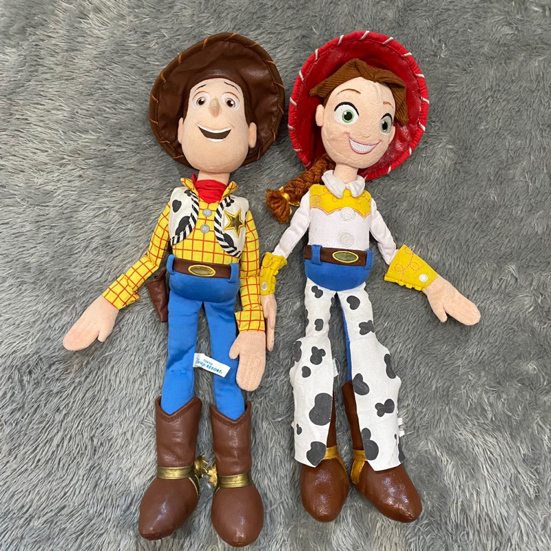 Jual Boneka Toy Story Andy Jessie Woody Pixar Disney Tokyo Disney ...
