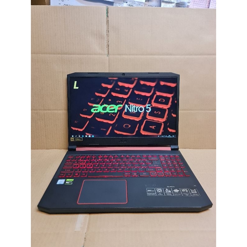 Jual Laptop Gaming Acer Nitro 5 Core i7 9750H Ram 16GB Ssd 512GB Vga ...