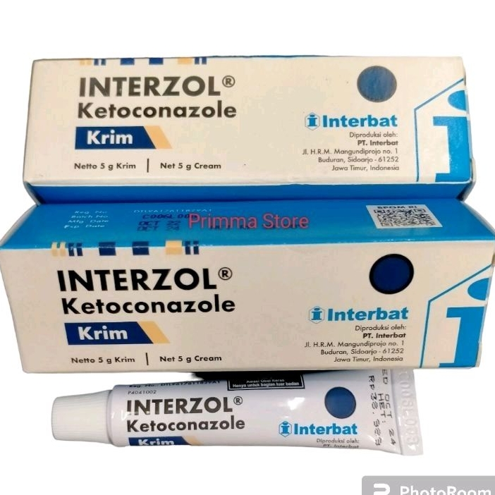 Jual ~ INTERZOL 5 gr cream ~ mengatasi infeksi jamur pada kulit ...