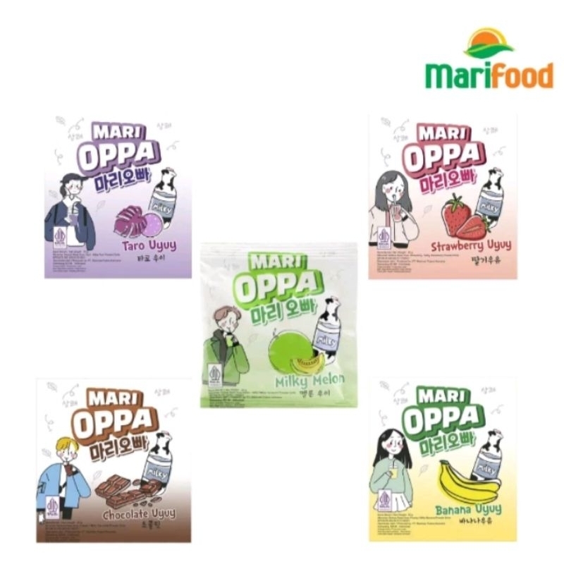 Jual Marioppa susu Korea renteng isi 10 sachet | Shopee Indonesia