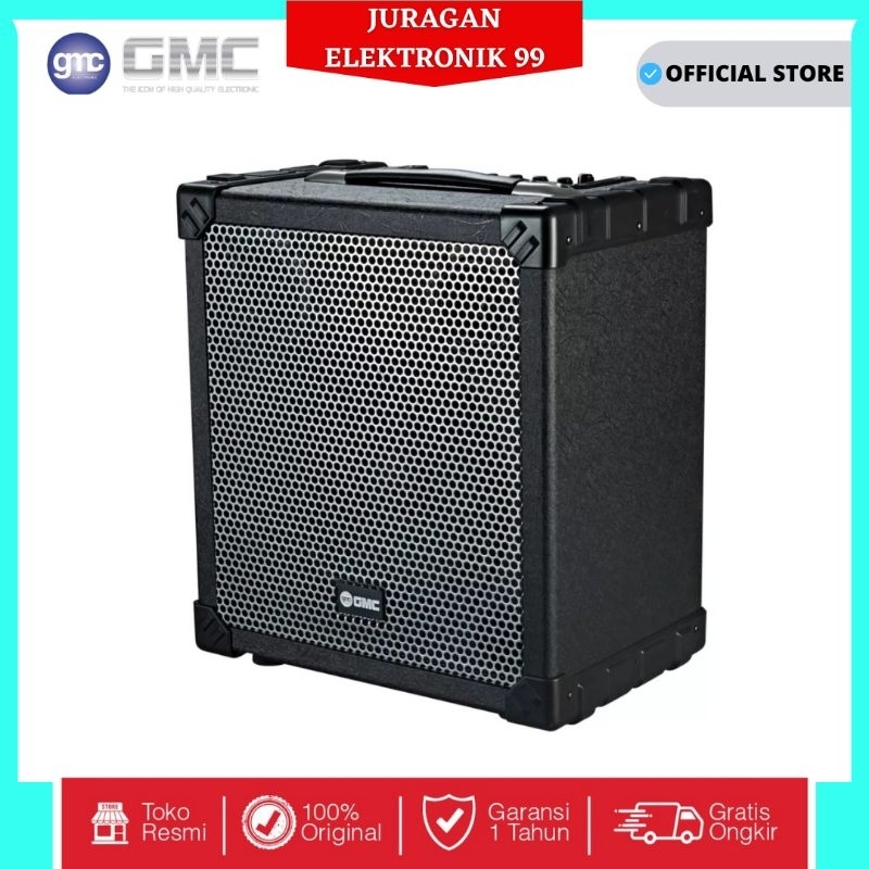 Jual SPEAKER GMC 888S MULTIMEDIA BLUETOOTH 10 INCH + 2 MIC WIRELESS ...