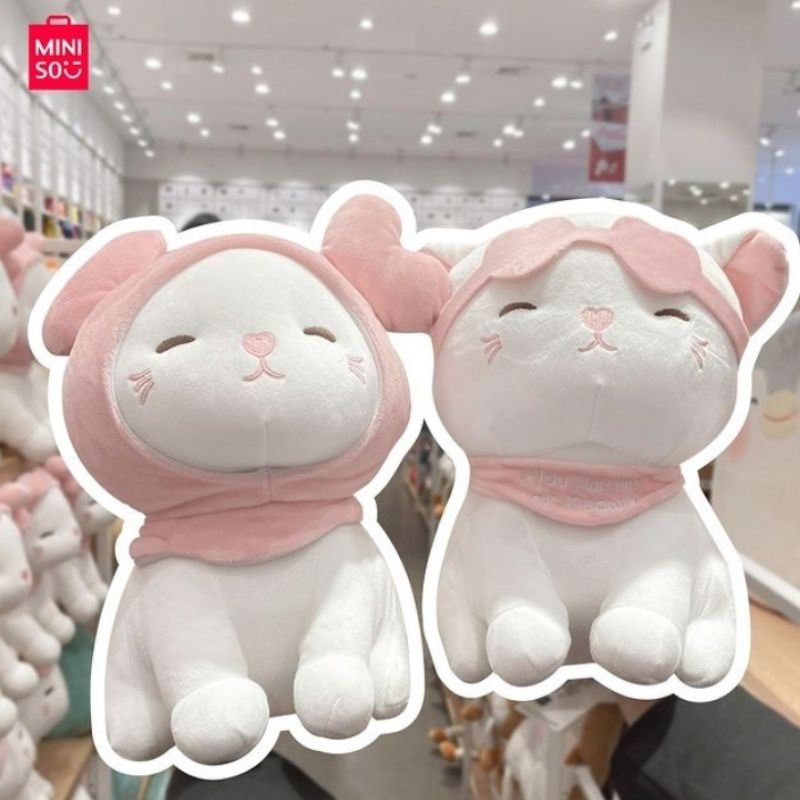 Jual MINISO KITTEN PLUSH TOY / BONEKA KUCING | Shopee Indonesia