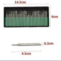 Jual Mata bor cun Diamond isi 30 pcs mata bor intan mata bor grinder ...