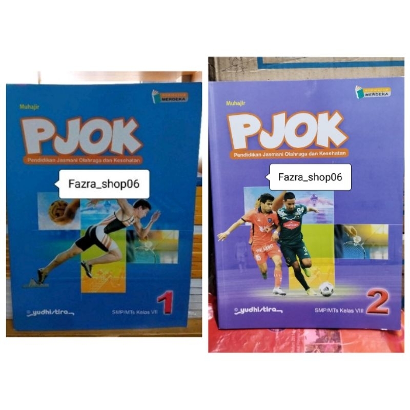 Jual NEW Buku PJOK Penjasorkes smp mts kelas 1 7, 2 8 kurikulum merdeka Yudhistira | Shopee ...