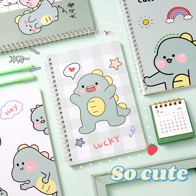 Jual Notebook A5 Animasi Kartun / Notebook Ring / Spiral / Cover ...