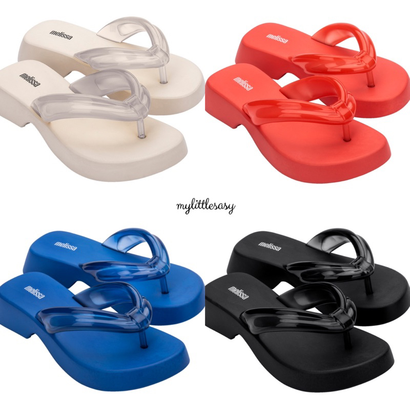 Jual SALE Melissa Air Bubble Flip Flop Double Ad | Shopee Indonesia