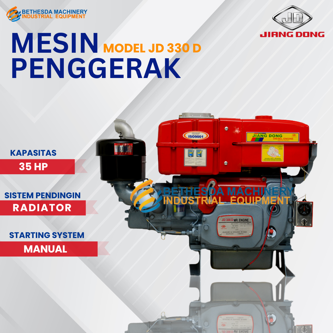Jual Mesin Penggerak JD 330 D Jiangdong 35 HP Diesel Hopper Starter 35 PK | Shopee Indonesia