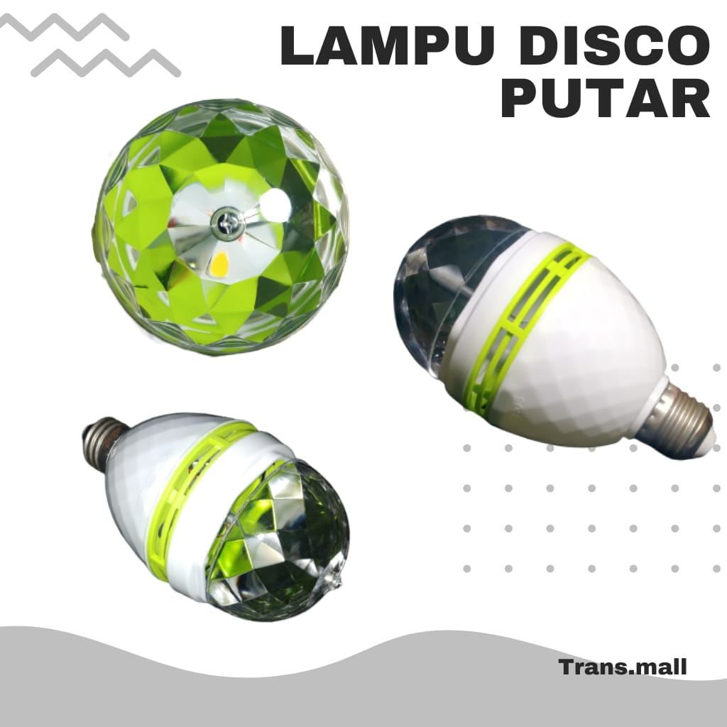 Jual Lampu Disco putar / Lampu Disco LED Full Warna / Lampu hias ...