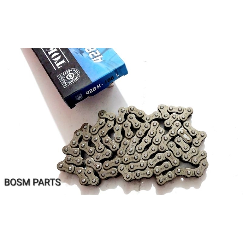 Jual RANTAI RANTE RODA RANTAI RANTE MOTOR 428H-106L SUPRA FIT NEW SUPRA ...