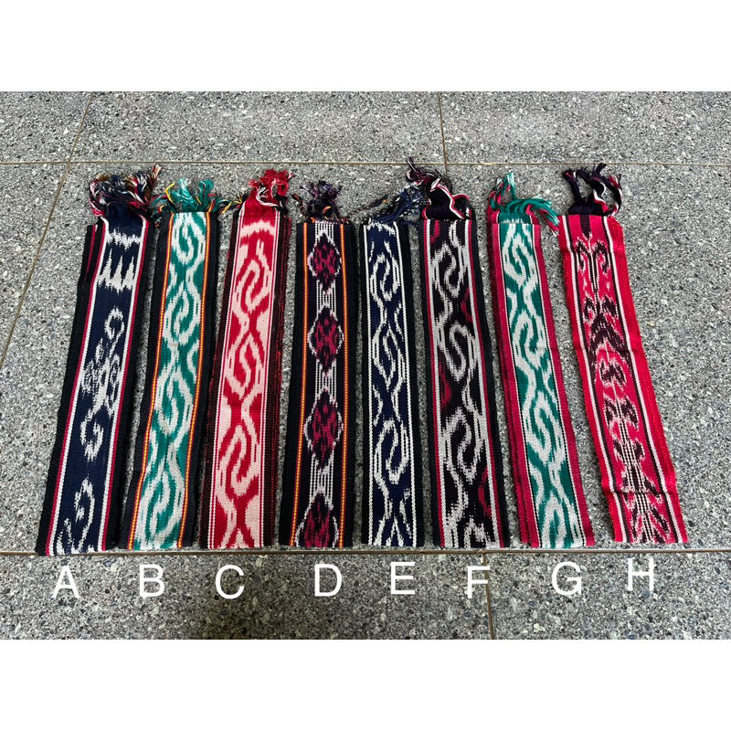 Jual aksesoris Syal Ikat kepala tenun ethnic original rote toraja ...