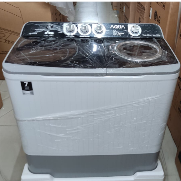 Jual Mesin Cuci 2 Tabung Aqua 20KG Twin Tube Washer QW-2070HT | Shopee Indonesia