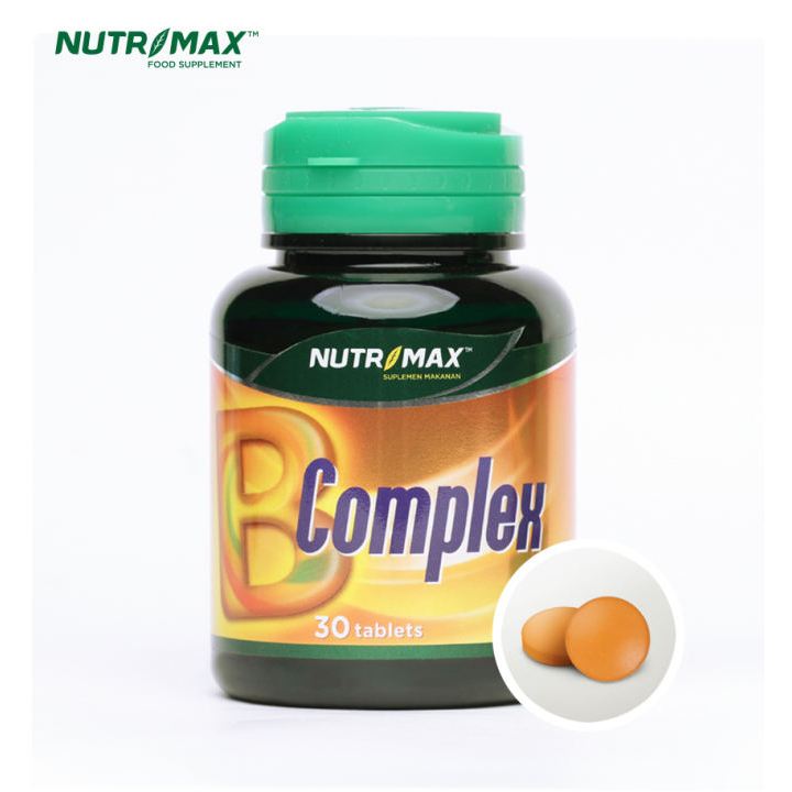 Jual banda aceh NUTRIMAX B COMPLEX | VITAMIN B COMPLEX 30 TABLETS ...