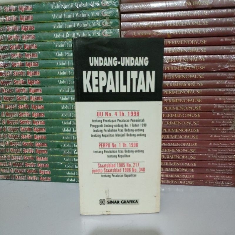 Jual Buku Murah Original - Buku Undang-undang Kepailitan | Shopee Indonesia
