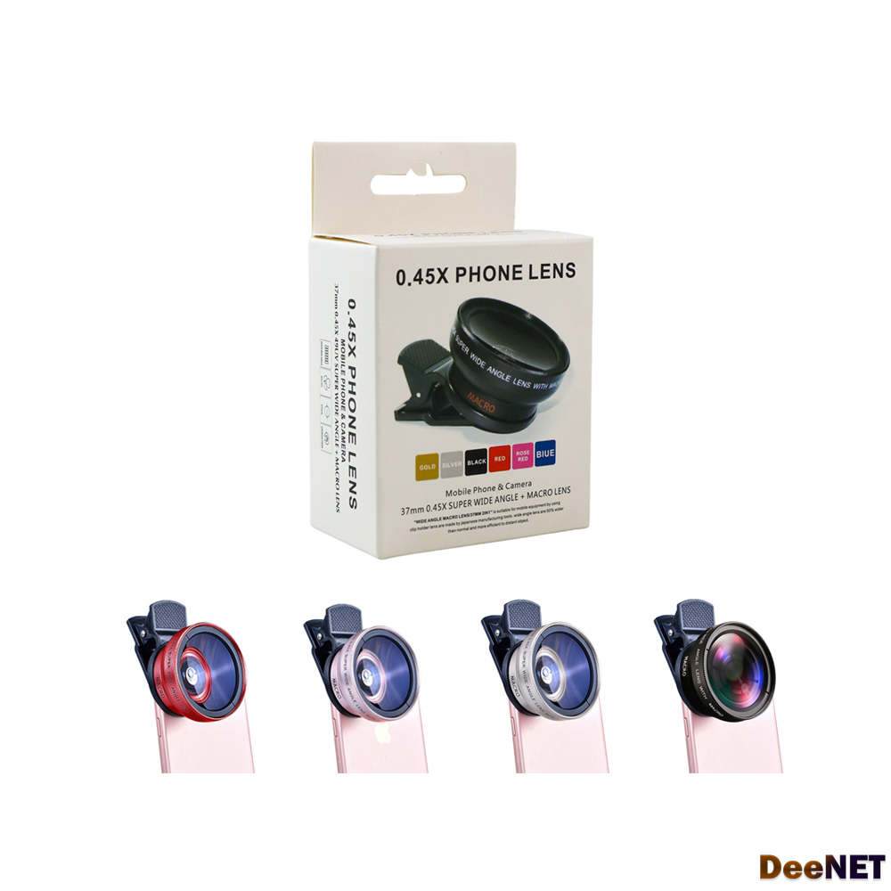 Jual Lensa Super Wide Angle Lens + Macro Smartphone - APL-0.45WM ...