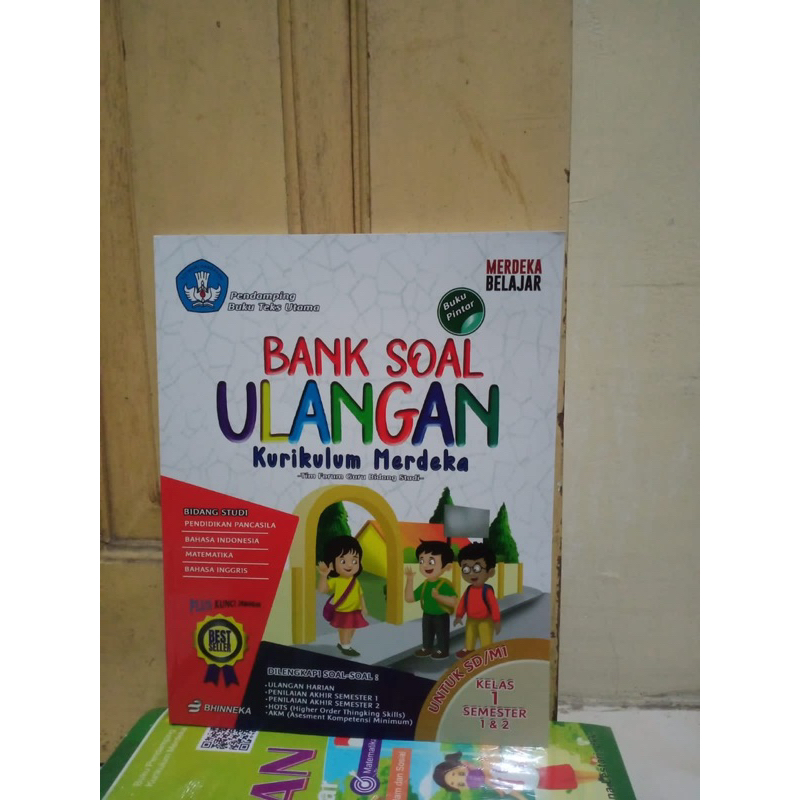 Jual Bank Soal Ulangan Kurikulum Merdeka SD Kelas 1 Tahun 2023 | Shopee Indonesia
