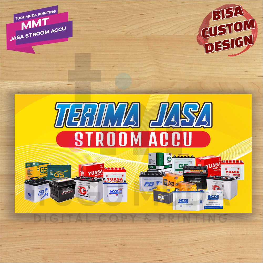 Jual Cetak Spanduk|Banner|MMT - STROOM ACCU-SETRUM AKI-GANTI OLI-TAMBAL ...