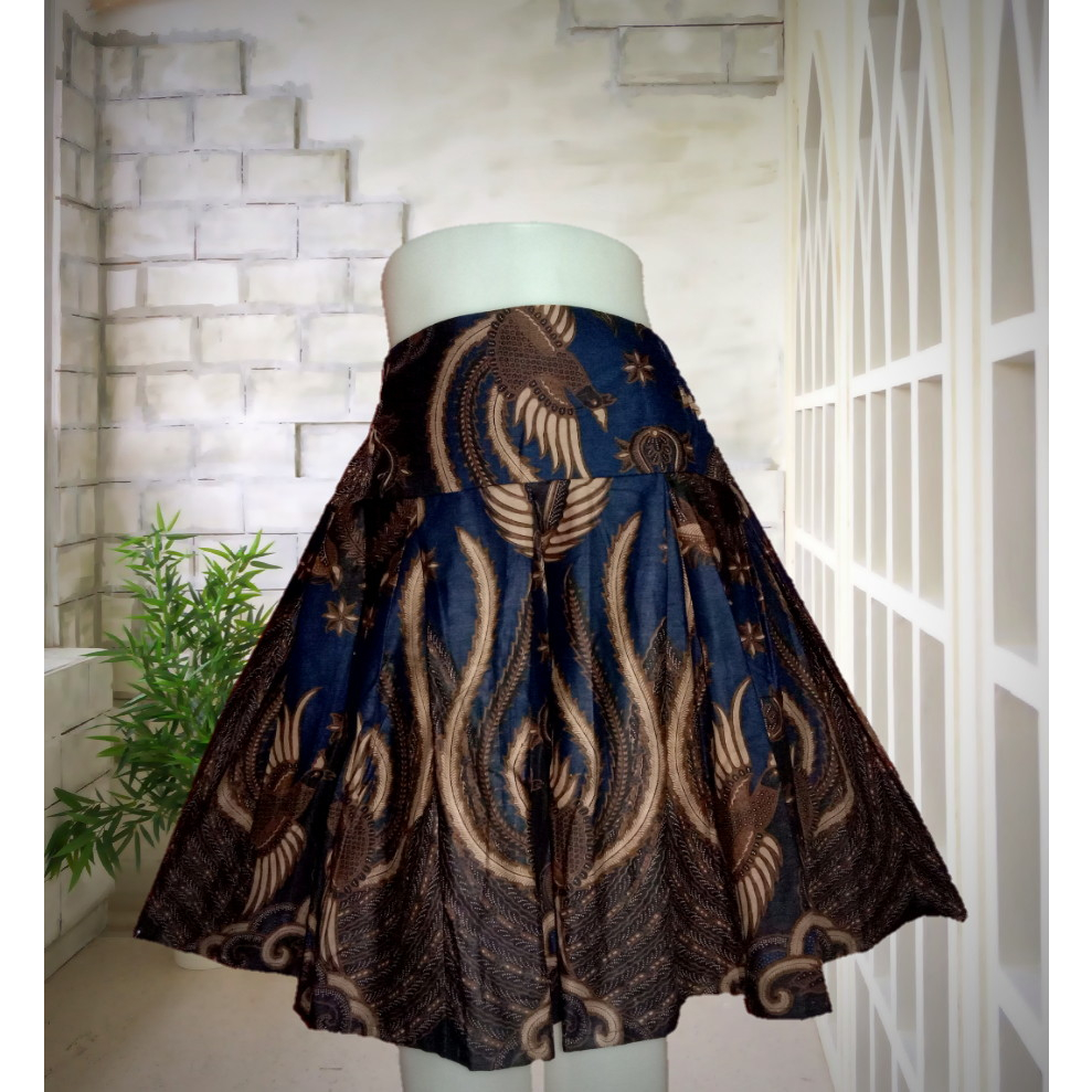 Jual Rok Pendek Batik Grosir Rok Murah Rok Mini Batik Rok Casual Rok ...