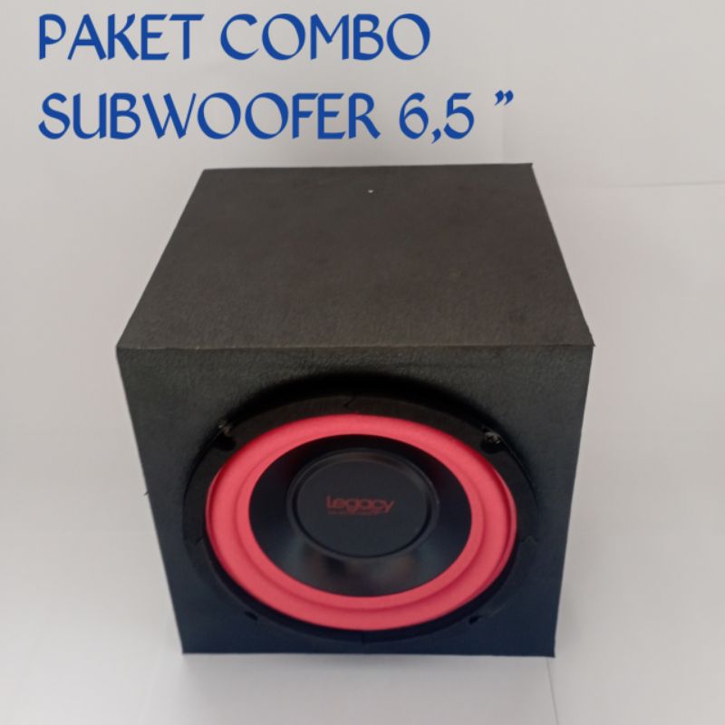 Jual PAKET COMBO SUBWOOFER 6 INCH LEGACY BOX KOTAK DAN PERSEGI PANJANG ...