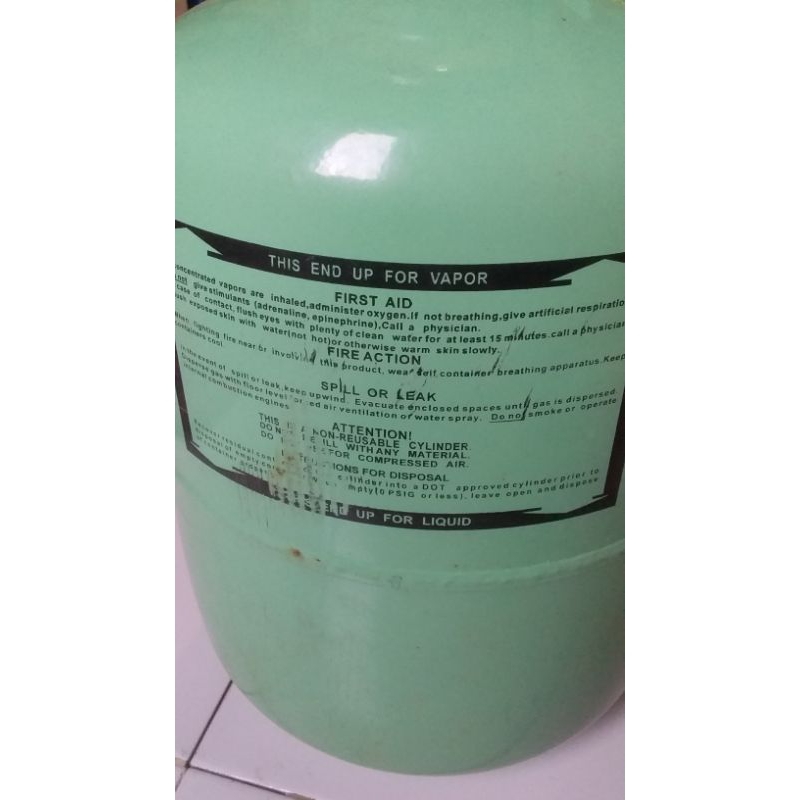 Jual Freon R22 Refrigerant berat 13,6 Kg Original segel | Shopee Indonesia