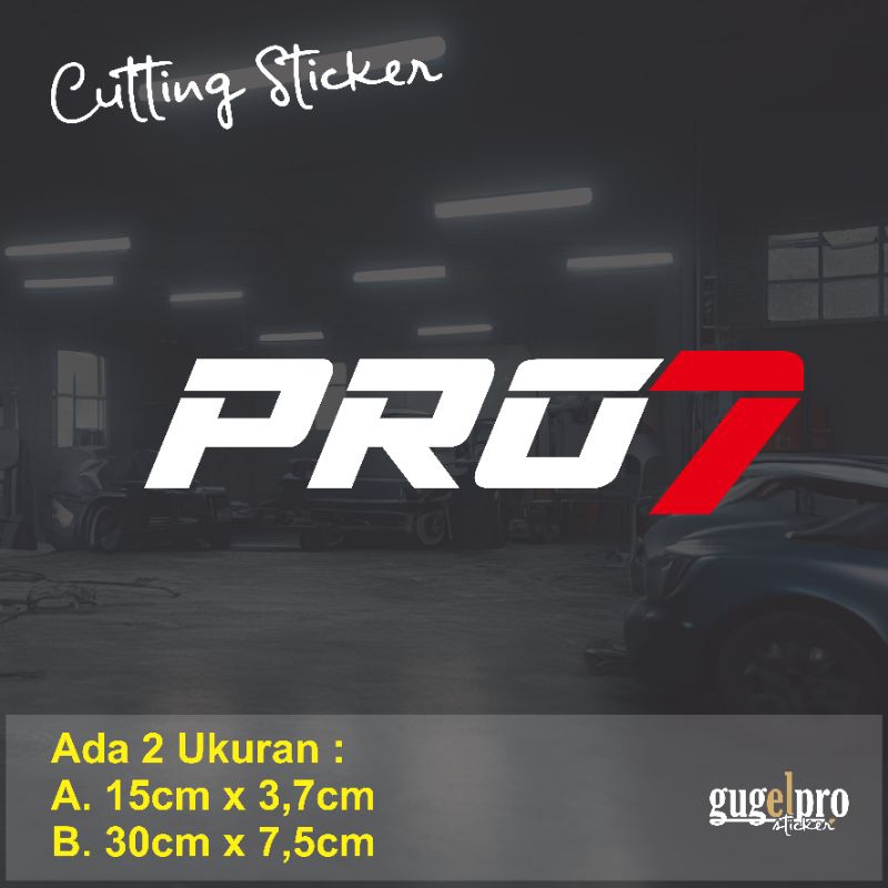 Jual stiker pro7 sticker cutting | Shopee Indonesia
