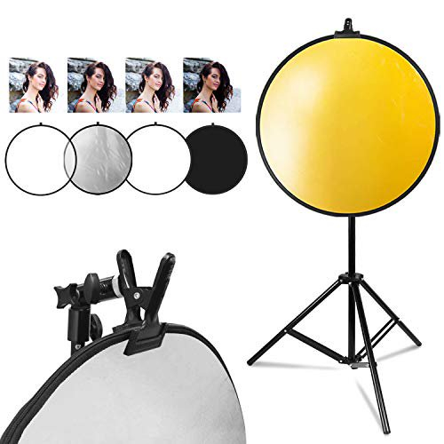 Jual hoto Studio Lighting Reflector with Clip Holder - Metal Reflector ...