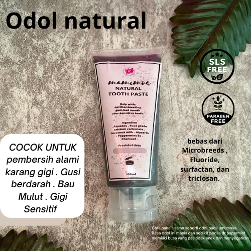 Jual Natural Toothpaste | odol natural handmade| Pasta Gigi Pembersih Karang Gigi dan gusi ...