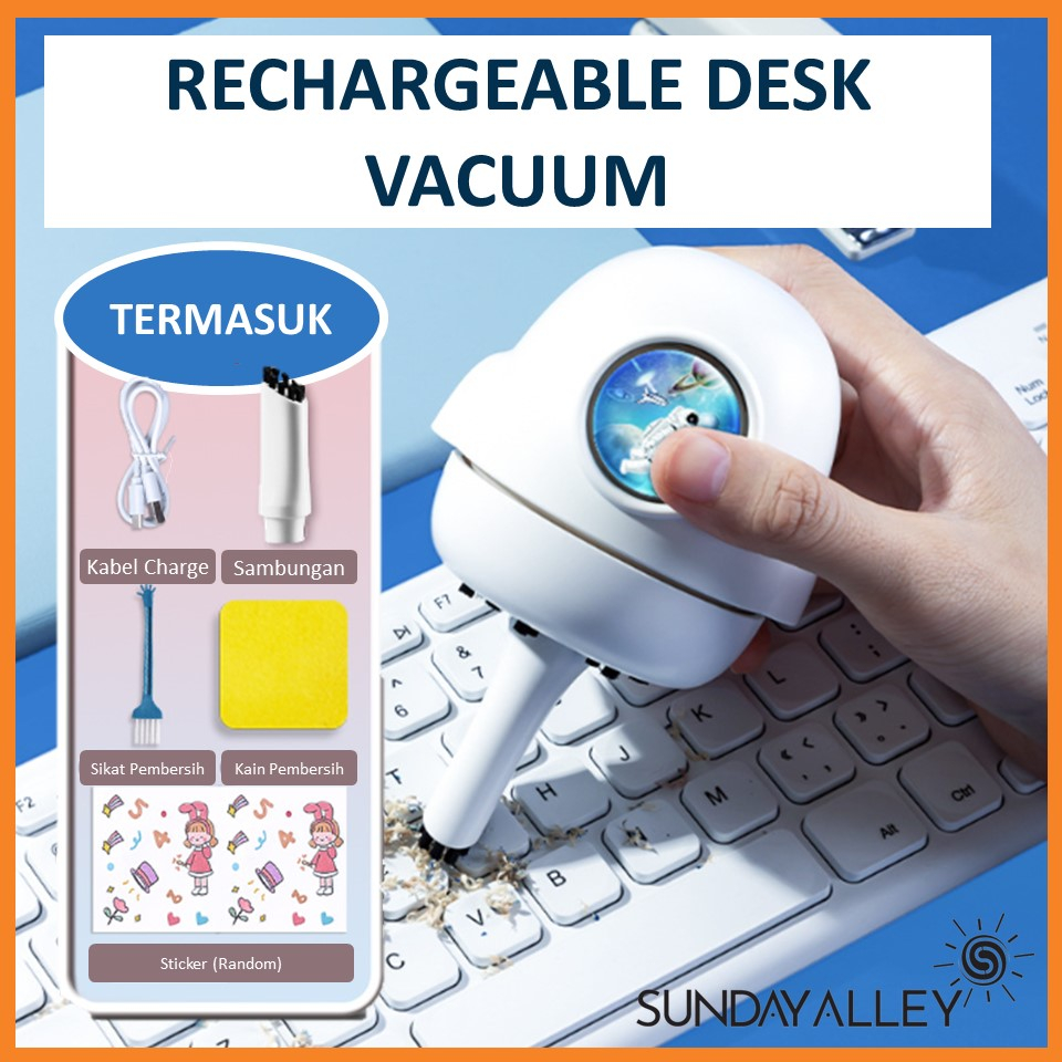 Jual Sunday Alley - Desktop Vacuum Cleaner Meja Mini Desktop Vacuum ...