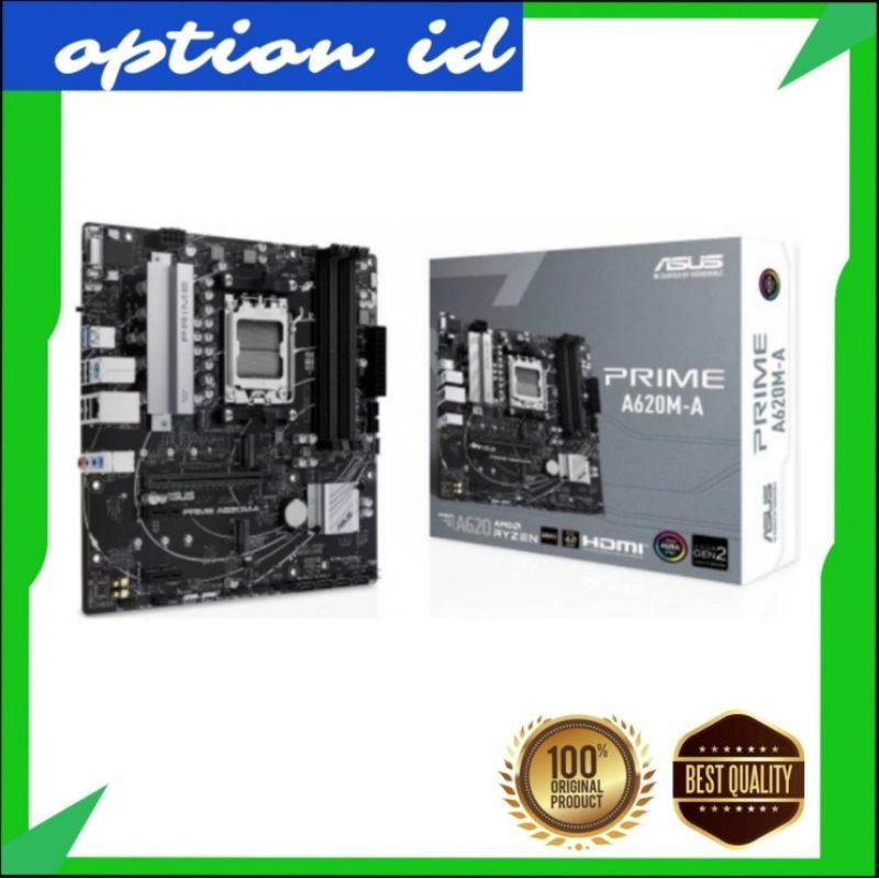 Jual ASUS PRIME A620M-A | A620 AM5 DDR5 mATX - Motherboard AMD | Shopee ...