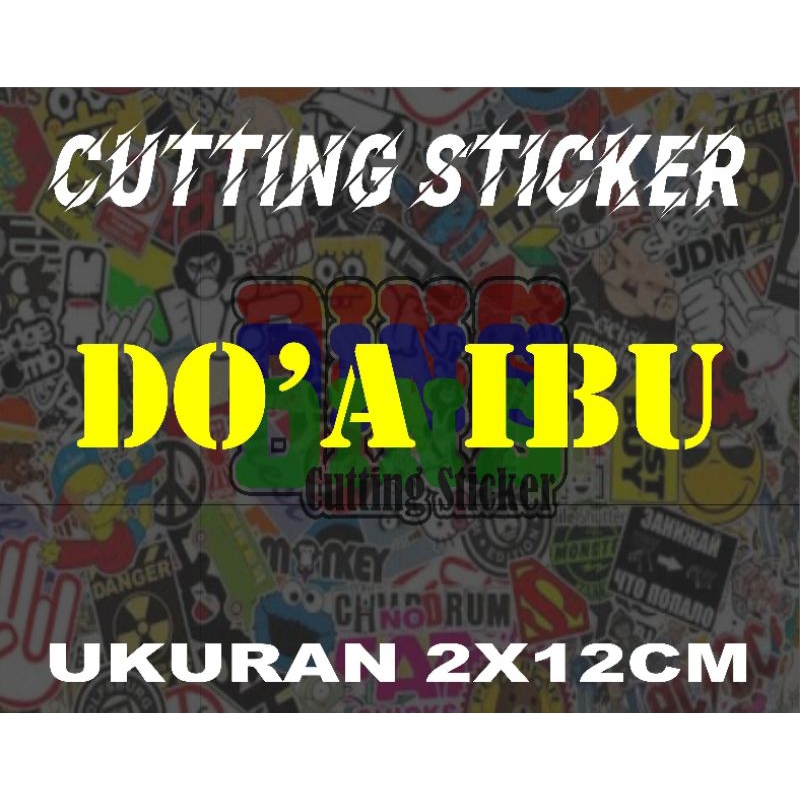 Jual stiker sticker doa ibu | Shopee Indonesia