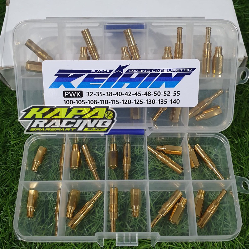 Jual Spuyer Set Main Jet Pilot Jet PWK KEIHIN Kapa Racing | Shopee ...