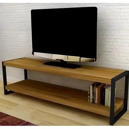 Jual Meja Tv Besi Kayu Jati Minimalis: Keselarasan Alam dalam Desain ...