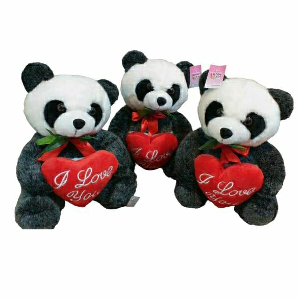Jual BONEKA PANDA LOVE | Shopee Indonesia