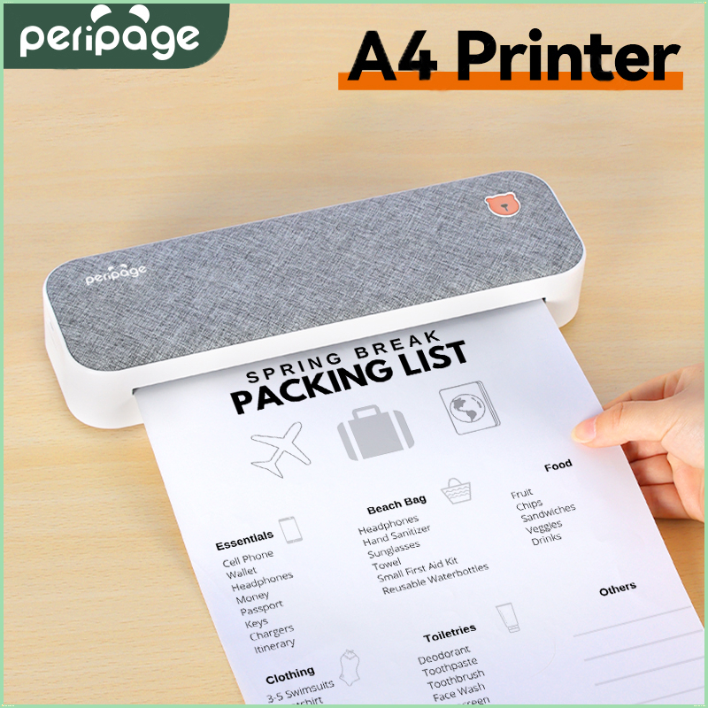 Jual printer printer bluetooth a4 mini printer alat printer mini alat ...