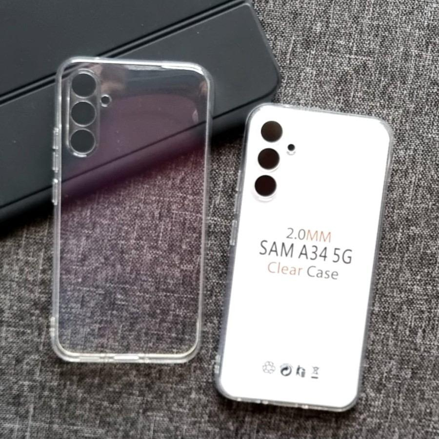 Jual Oppo A58 A78 Reno 8t 7 8 8 Pro Clear Case Silicone Bening Tebal 2