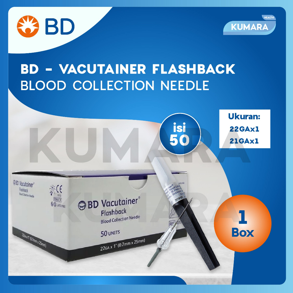 Jual BD - Vacutainer Flashback Blood Collection Tube BOX | Shopee Indonesia