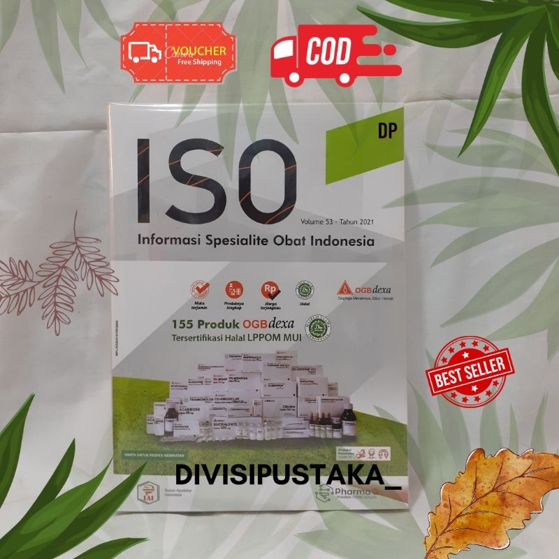Jual ISO Informasi Spesialite Obat Indonesia Vol 53 Tahun 2021 | Shopee ...