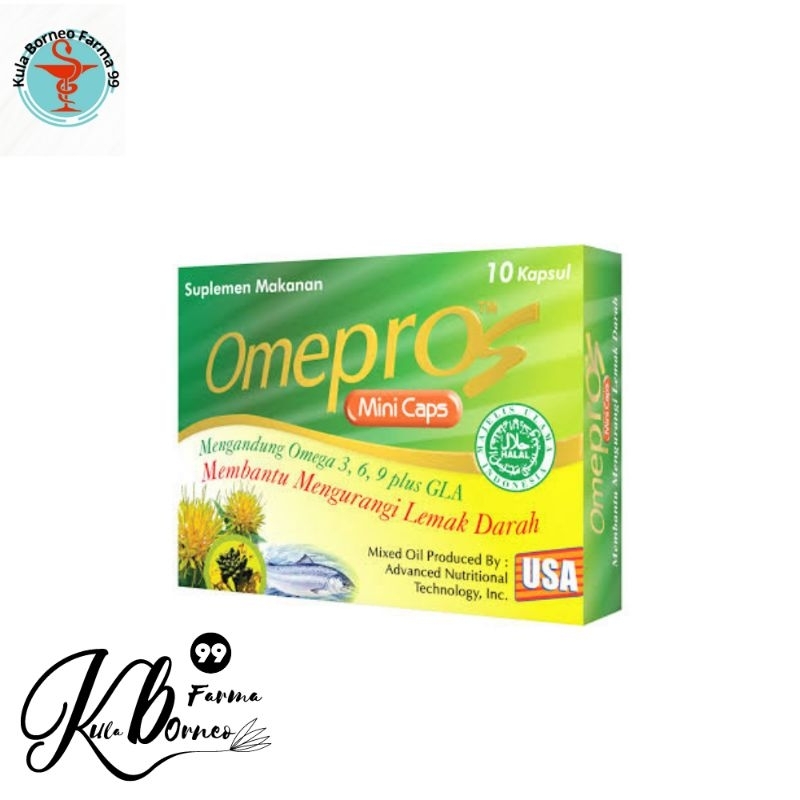 Jual Omepros Mini Caps 10 kapsul | Shopee Indonesia