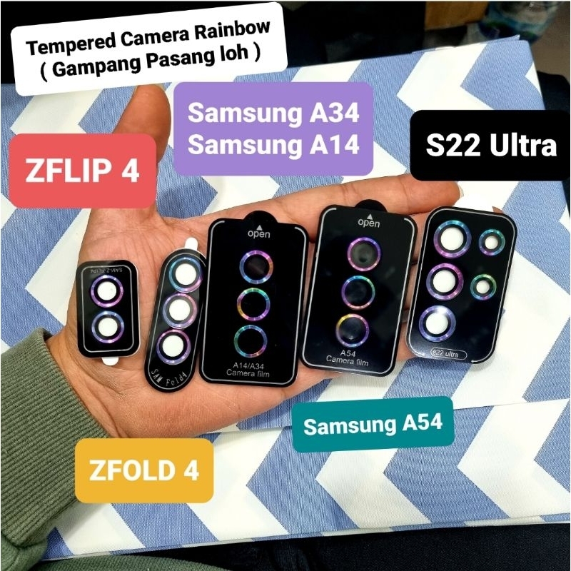 Jual 1 Set RING RAINBOW Camera Full Frame Samsung A55 A35 A54 A34 A14 ...