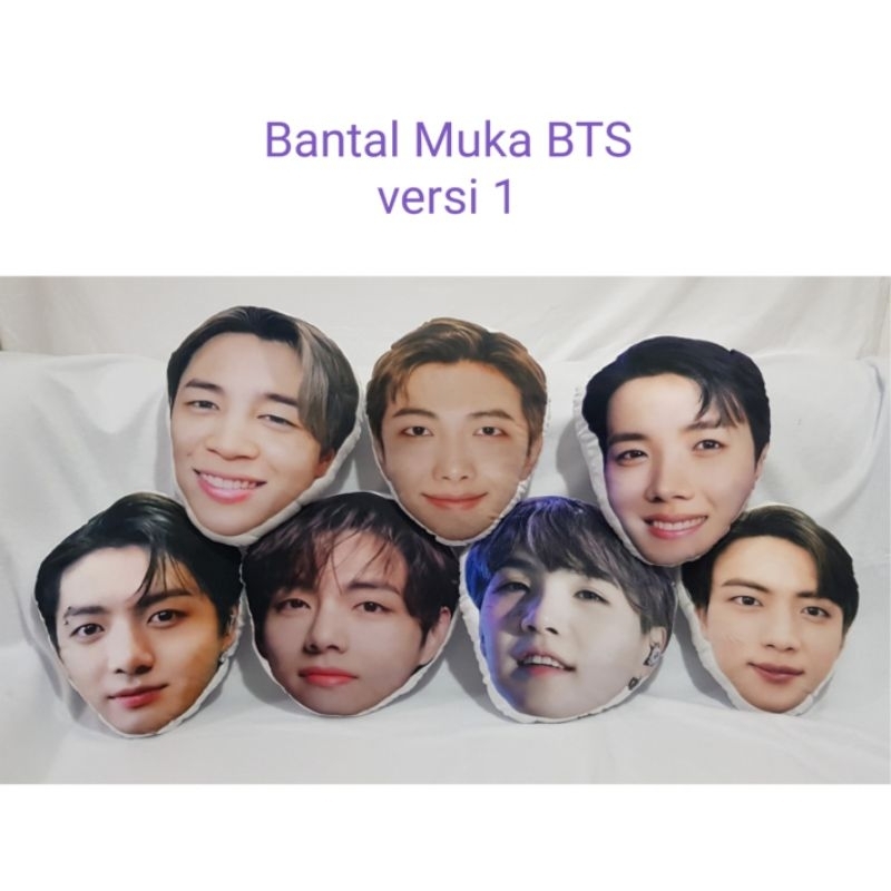 Jual READY STOCK Bantal Muka BTS/NCT/SVT/BYEON WOO SEOK | Shopee Indonesia