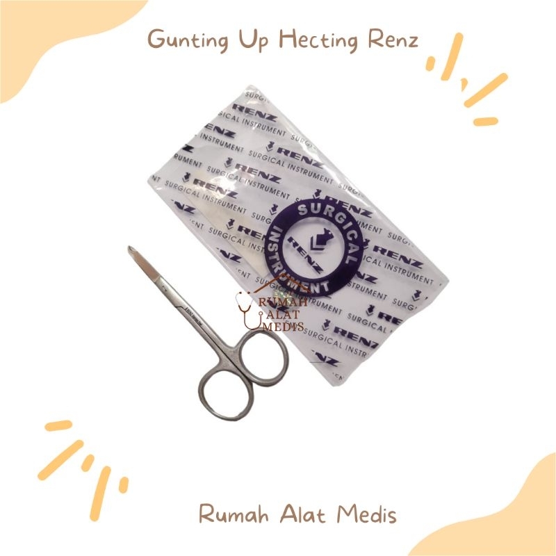 Jual Gunting Up Hecting Ukuran 9 cm / Gunting Angkat Jahitan 9cm ...