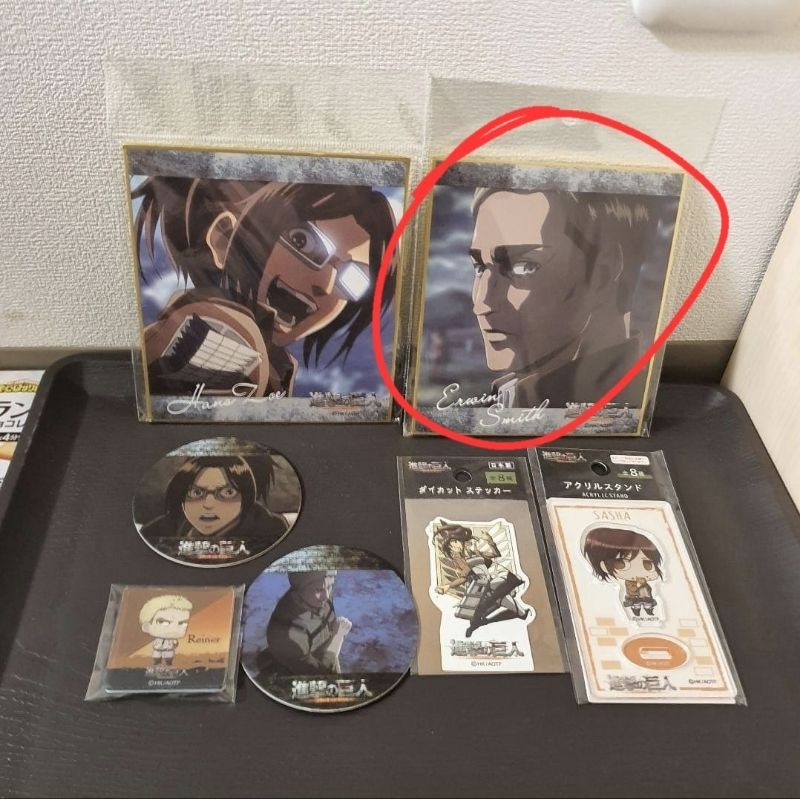 Jual Koleksi Merch Official Attack on Titan Shingeki no Kyojin Erwin ...
