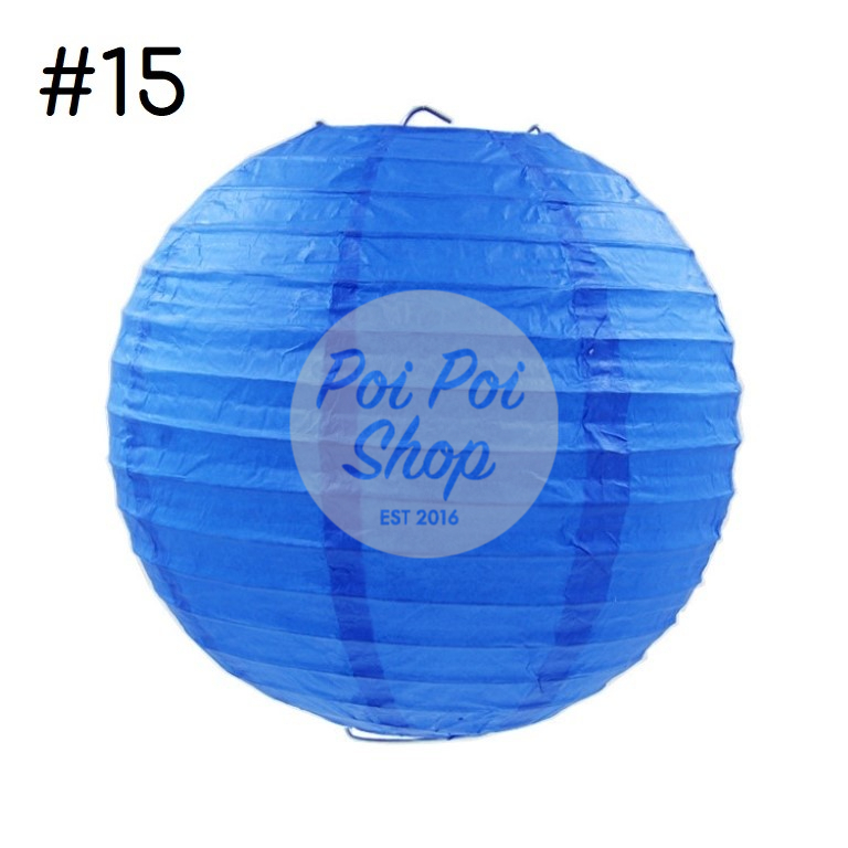 Jual Lampion Kertas Gantung 25 Cm Paper Lantern Lampion Kain 10 Inch ...