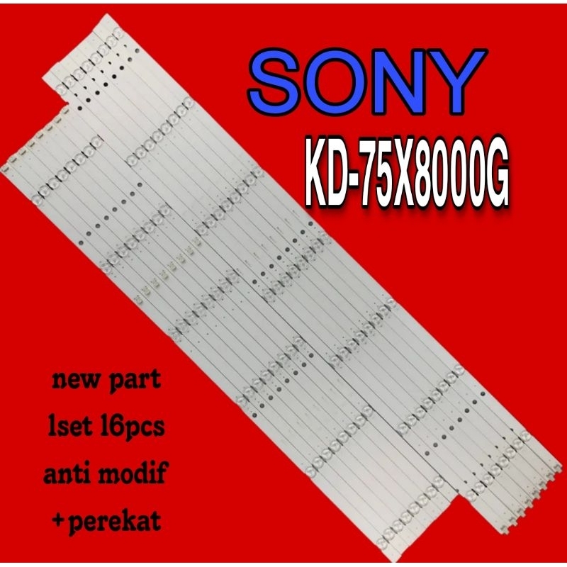 Jual LAMPU LED BL BACKLIGHT SONY 75 KD-75X8000G 75X8000G | Shopee Indonesia